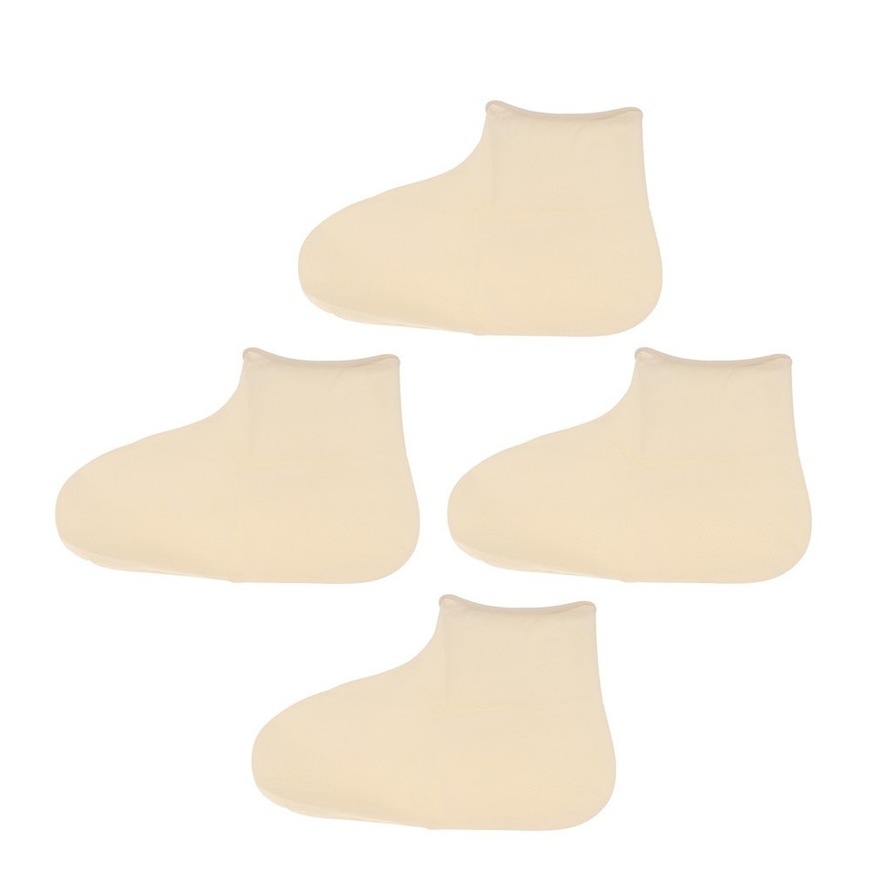 2 Pair Protective Shoe Cover Anti Slip Waterproof Covers Automatic ...