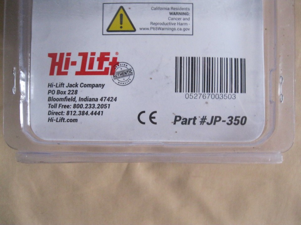 Hi-Lift 48" Jack Protector JP-350 Fits All 48" & Smaller Hi-Lift Jacks ...