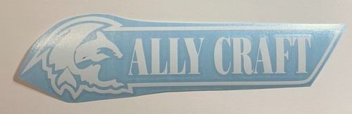 Ally Craft Boats Logo - Die Cut Vinyl Decal High Quality Outdoor ...