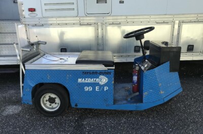 Taylor Dunn Electric 3 Wheel Utility / Pit Cart | eBay