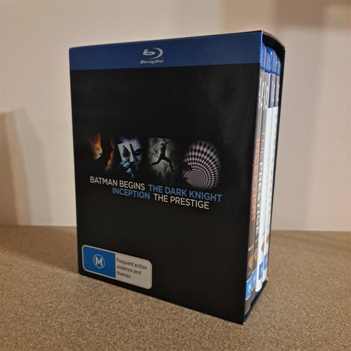 Christopher Nolan Director's Collection Bluray Box Set 9325336162224 ...