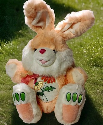 Dan Dee Bunny Rabbit Plush Hoppy Hopster Easter Flowers TB Trading Co ...