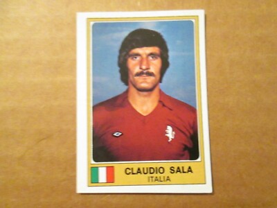 1976 Panini Euro Football Claudio Sala Italy | eBay