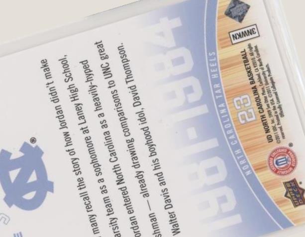 2010-11 UD North Carolina Basketball - Michael Jordan #177 for sale | eBay