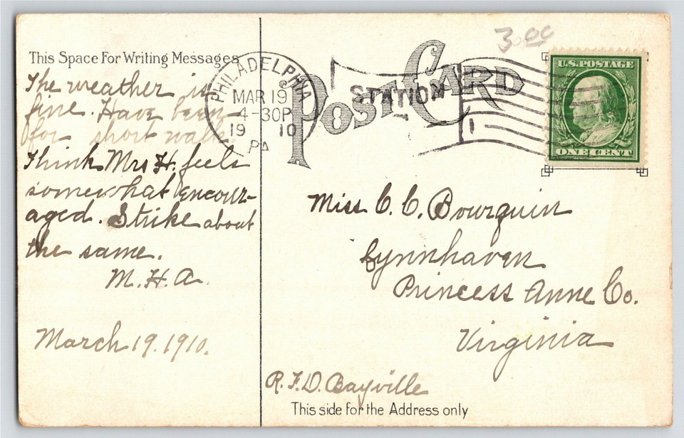 Philadelphia PA United Gas Improvement Company UGI 12-Story Bldg c1910 ...