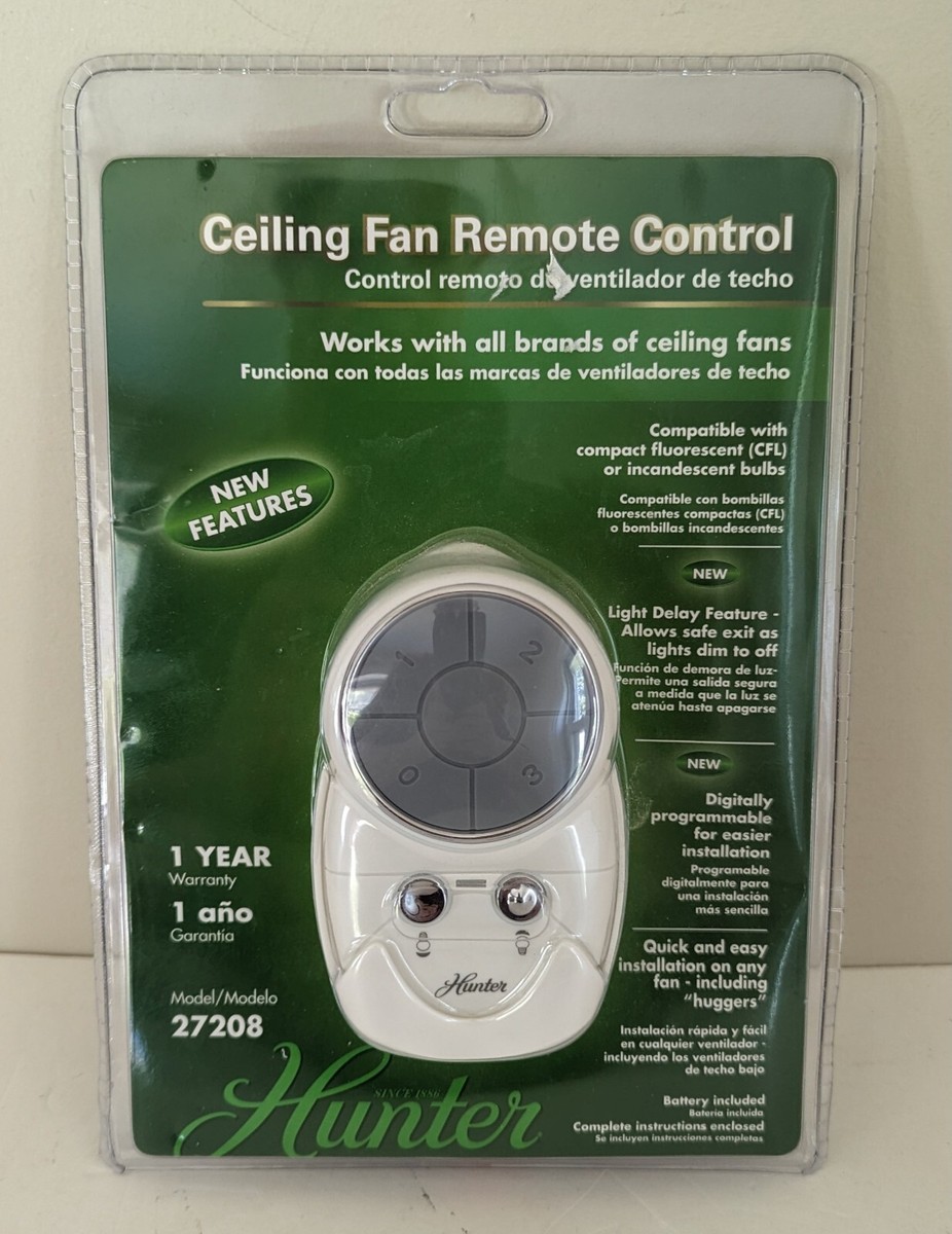 Hunter Ceiling Fan Diagram Hunter Presto SureSpeed 44 In Matte White