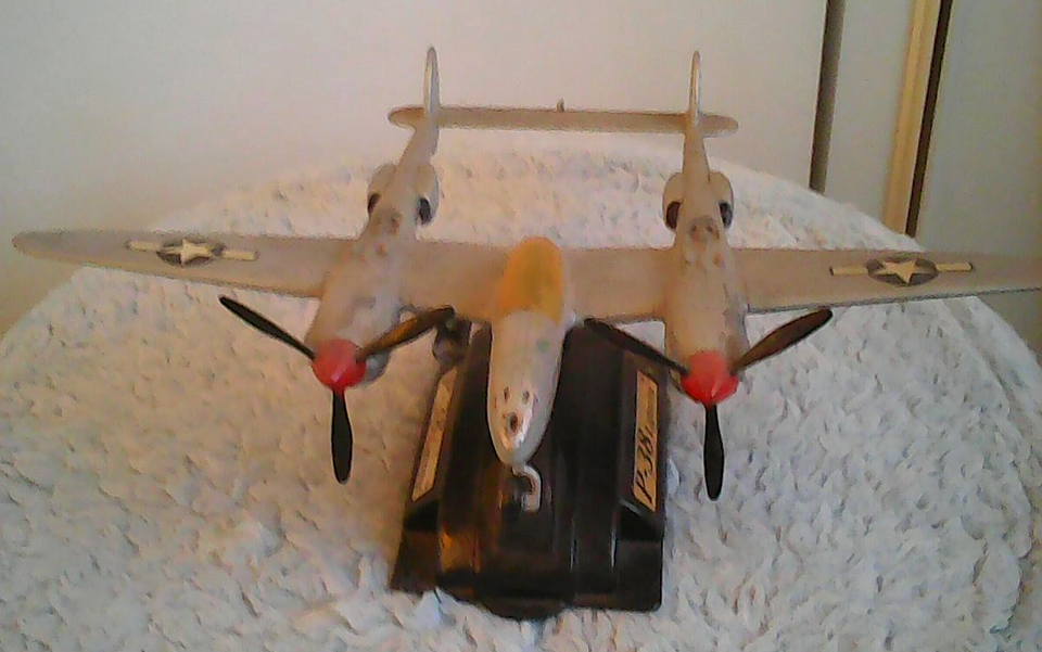 P38 lightning plane metal model | eBay UK