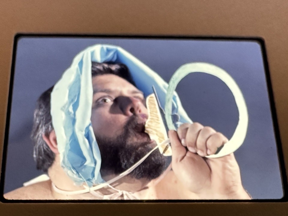 19 Vintage 35mm Slides 1970’s Baby Fetish Kink Fat Bearded Man Diaper ...