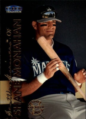 1999 Fleer Tradition Seattle Mariners Baseball Card #199 Shane Monahan ...