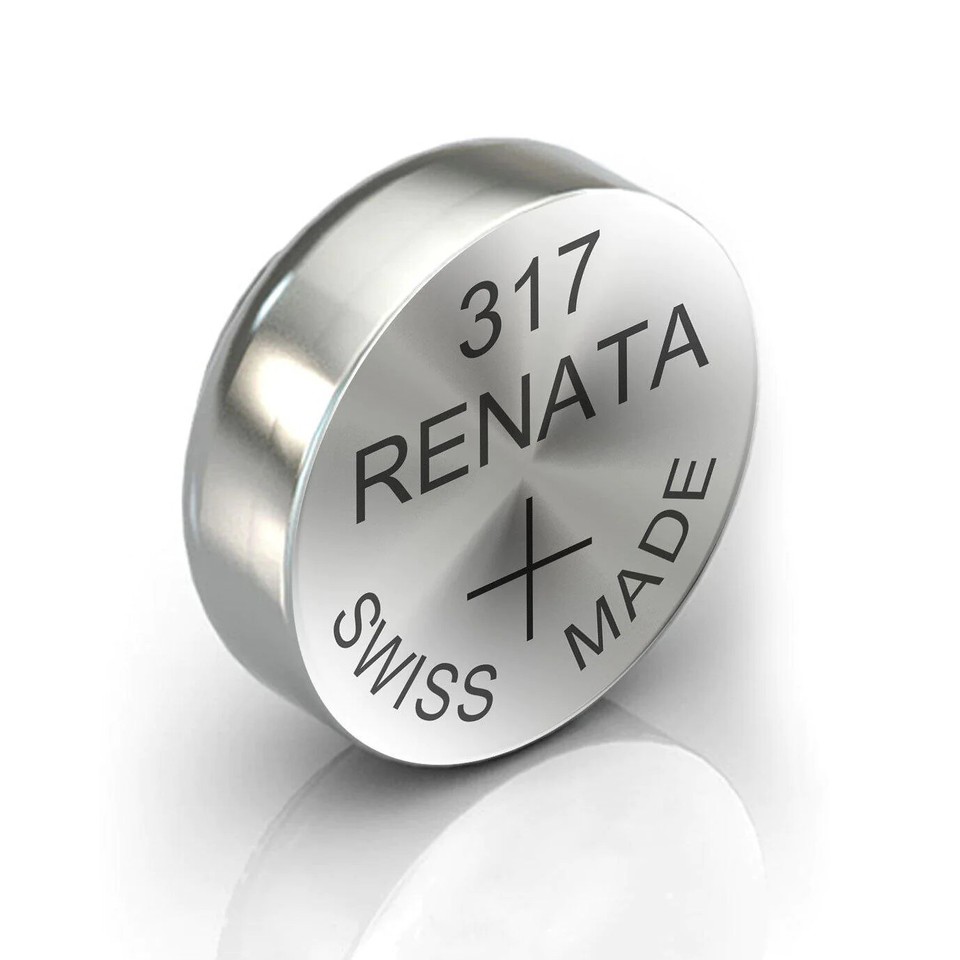 Renata Watch Battery 317 (SR516SW)- Swiss - x1 x2 x3 x5 x10 x25 x50 x100 | eBay