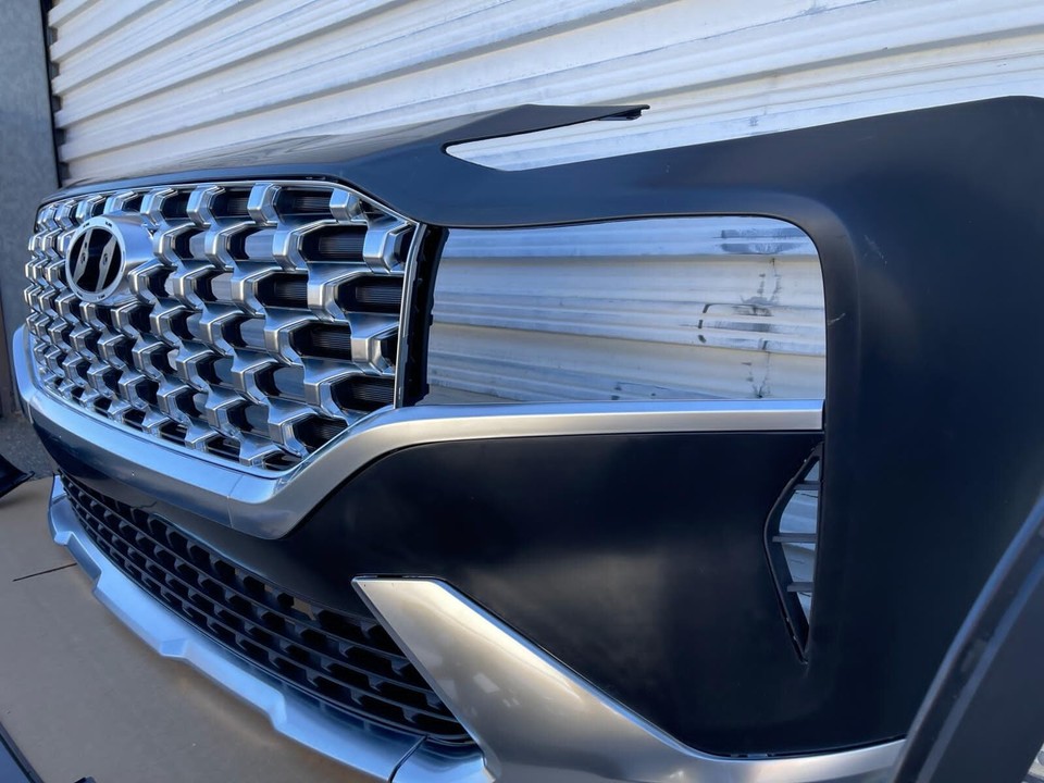 Front Bumper Complete Set for 2021 2022 2023 Hyundai Santa Fe 15 Pices ...