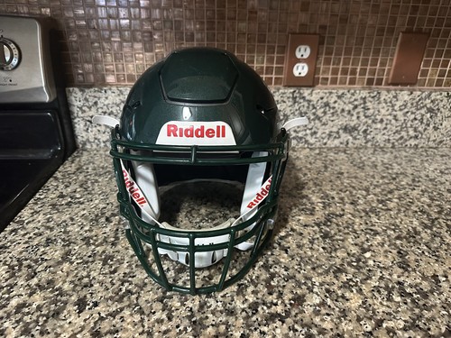 Riddell Speed FLEX Football Helmet Green w/ Facemask Adult Medium 2023 ...