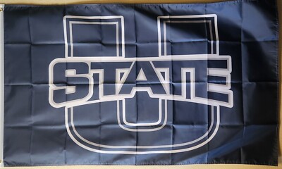 Utah State Aggies NCAA Football Flag Double Side Print 3x5 Ft W ...