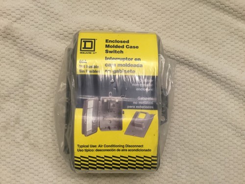 New Square D QO200TRNM Outdoor 60A Enclosed Molded Case Switch ...