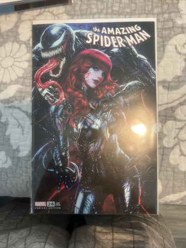 🕷🔥AMAZING SPIDERMAN 28 ARIEL DIAZ VARIANT TRADE VENOMIZED MJ 2023🔥🕷 | eBay