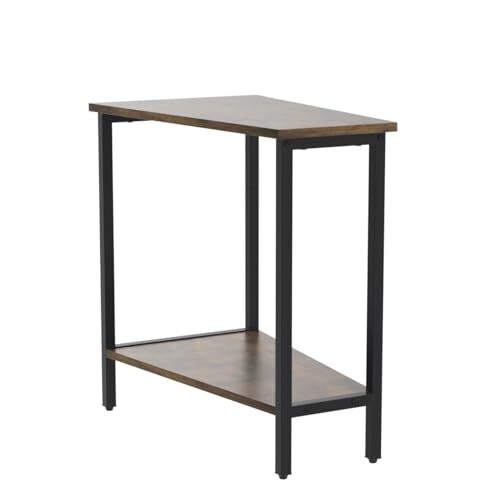 Wedge End Table Narrow Triangle End Table Recliner Table With Storage ...