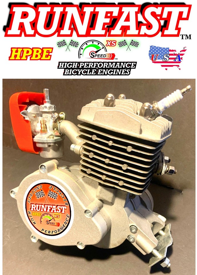 PK80 80cc 2 Stroke Motorized Motorized Bicycle Bike Cycle Gas Engine ...