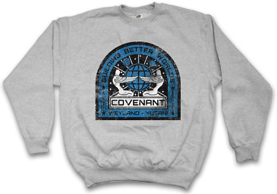 USCSS COVENANT PATCH SWEATSHIRT PULLOVER Ripley Prometheus Alien Ship ...