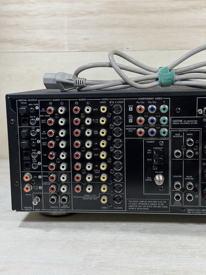 Yamaha CinemaDSP RX-V2300 Black 440W Surround Natural Sound Receiver ...