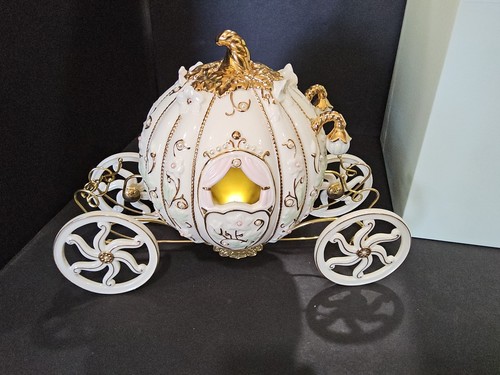 Lenox Disney Princess Light Up Cinderella Coach Figurine NEW IN BOX | eBay