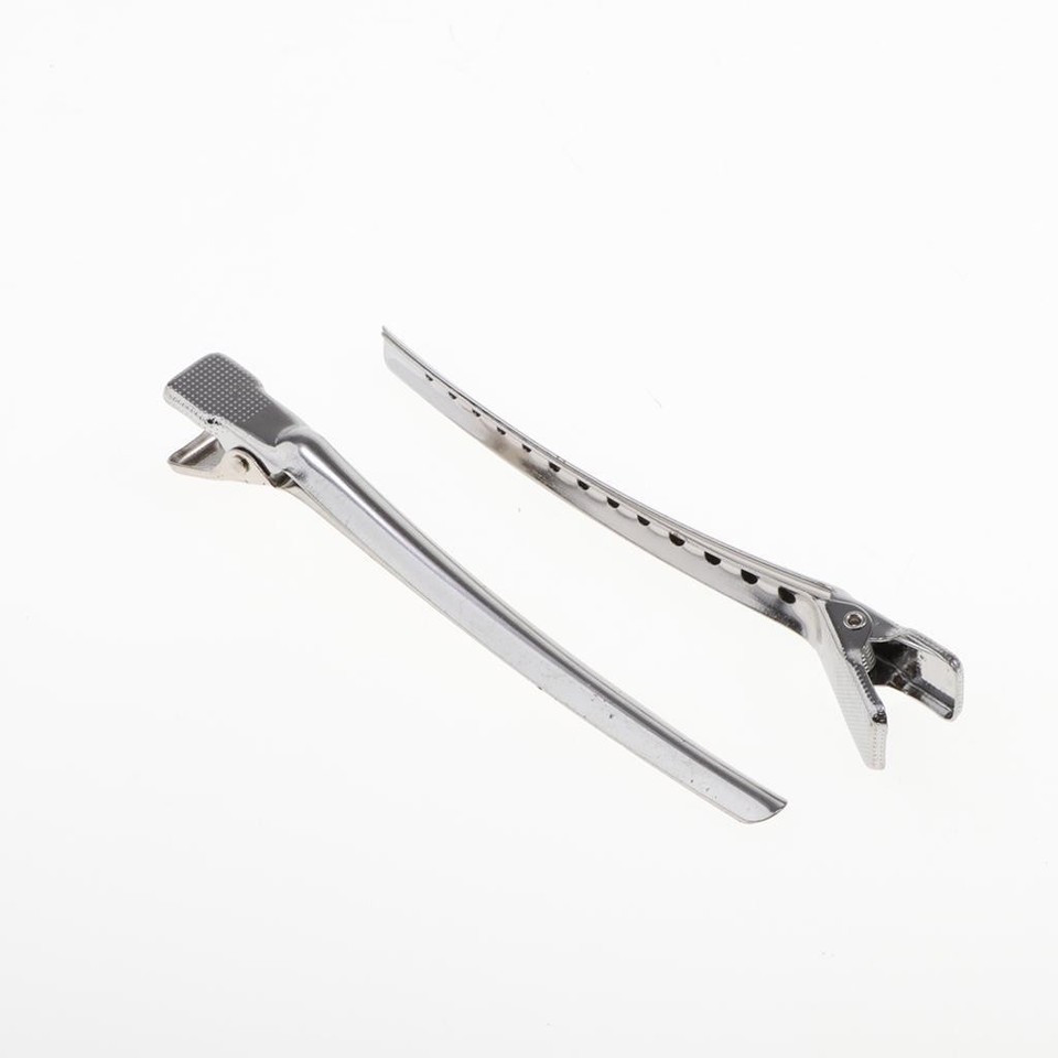 10 Packs Duck Bill Clips, 4.1 Inches Metal Alligator Clips with Holes ...