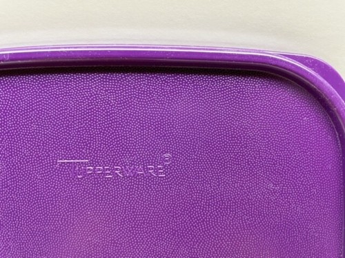2 NEW Tupperware Modular Mates Square Purple Seal Replacement MM Cover ...