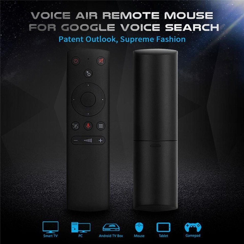 G21S Voice 2.4GHz Wireless Air Mouse 6 Gyroscope Flying Mouse Remote ...