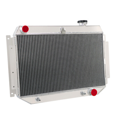 4 Row Aluminium Radiator Fit 1971-80 Holden HG HT HK HQ HJ HX / HZ ...