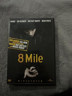 8 Mile (DVD, 2002) bonus content good condition 100% money back ...
