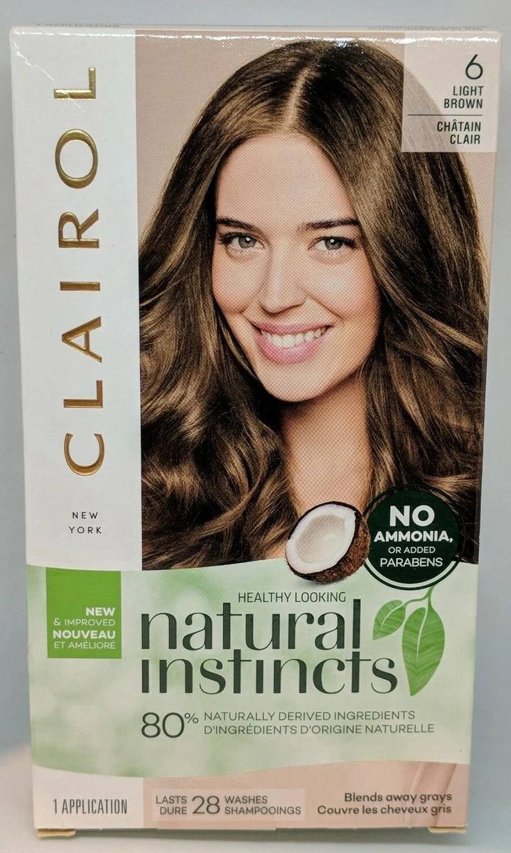 Light Brown Hair Dye Box