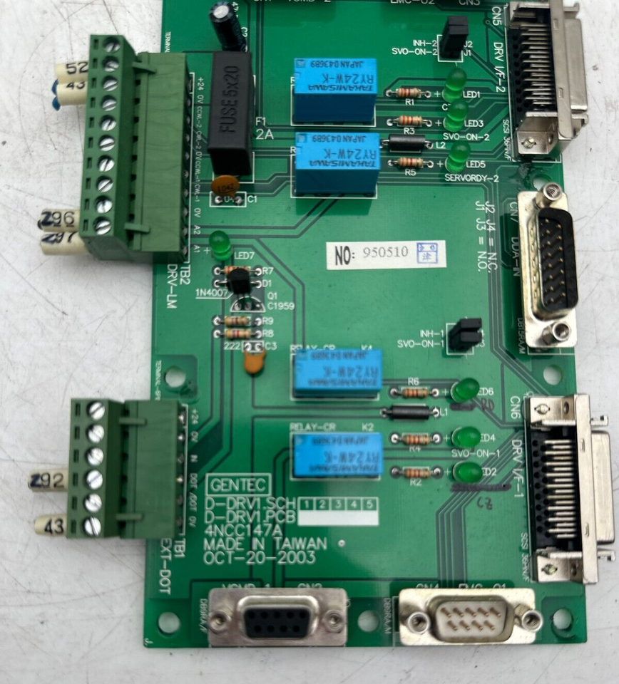 GENTEC D-DRV1.SCH D-DRV1.PCB 4NCC147A | eBay Australia