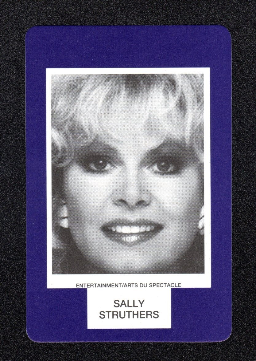 Sally Struthers Actress 1993 Face To Face Game Card Canadian Issue | eBay