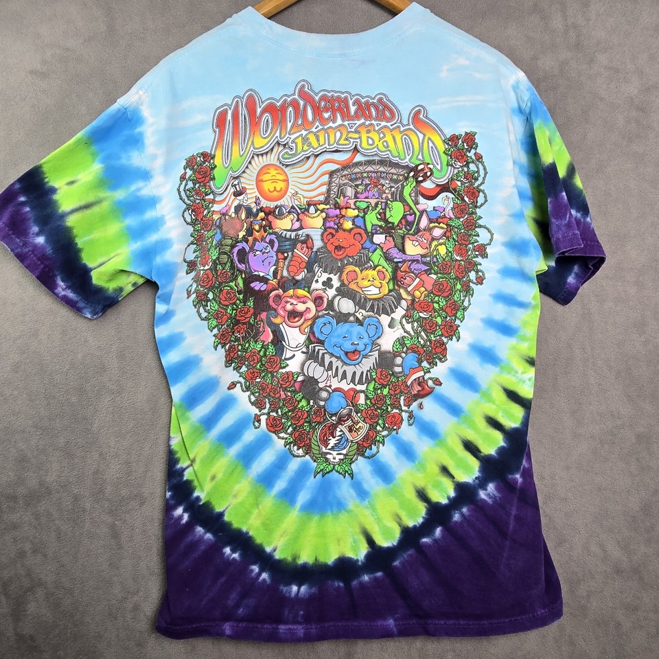 Vtg 2006 The Grateful Dead Liquid Blue Alice in Wonderland Jam Band Dbl ...