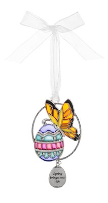 Ganz Spring Brings New Life Hanging Ornament, 4.31-inch, Christmas Tree ...