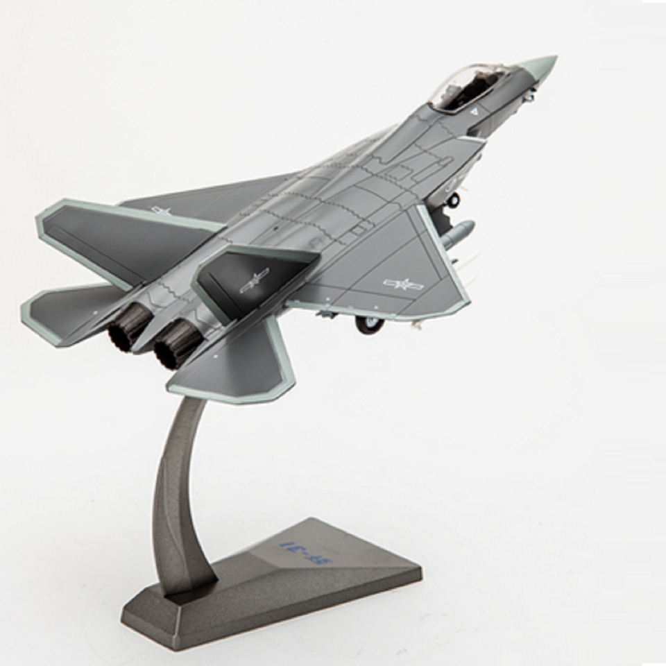 1:72 J-31 Falcon Stealth Fighter Alloy Plane Aircraft Model With ...