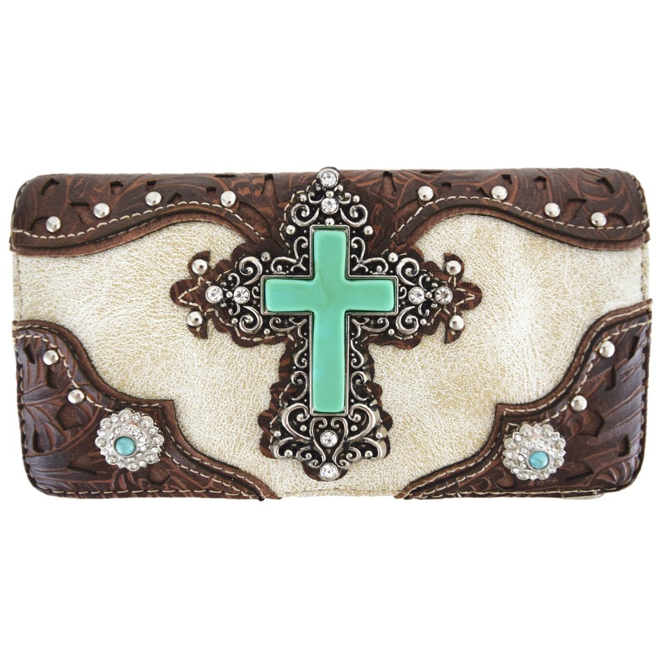Western Style Purse Cross Country Handbag Women Shoulder Bag Wallet Set ...