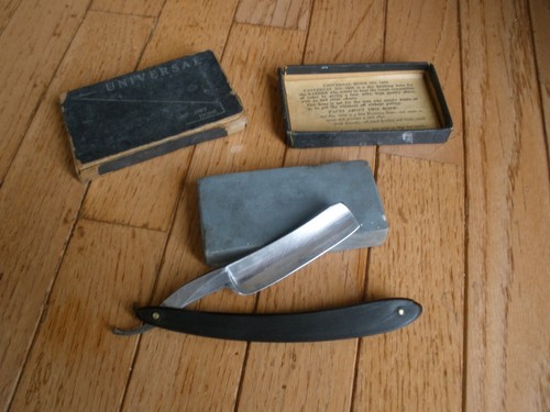 Vintage RAZOR HONE - WHETSTONE - Sharpening - Universal Dry Hone Box | eBay