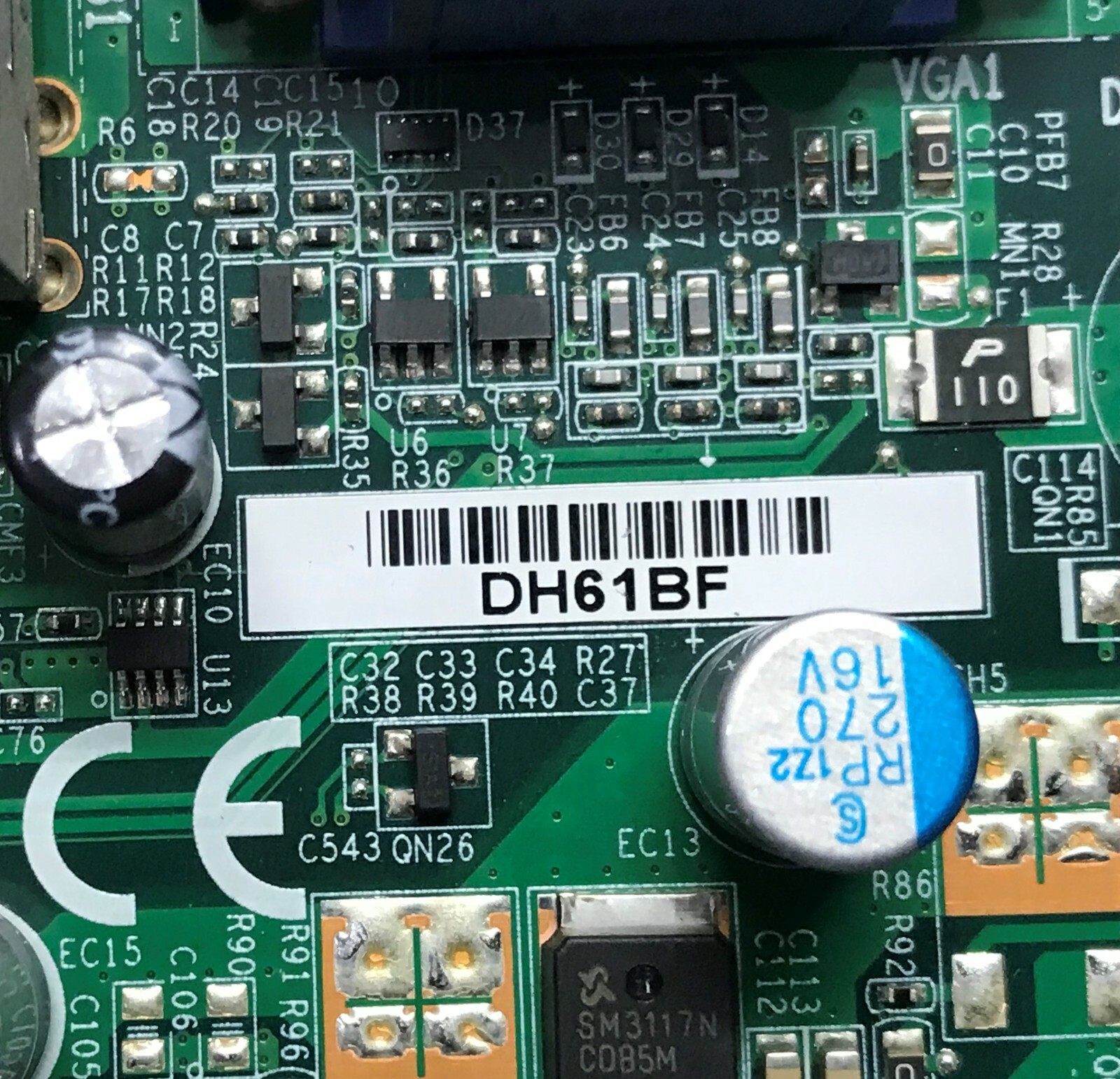 Intel DH61BF Motherboard H61 LGA1155 DDR3 mATX | eBay