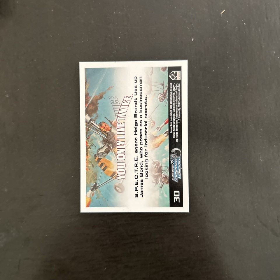 2006 dangerous Liaisons James Bond 007 Jb1 #30 Helga brandt karin dor ...