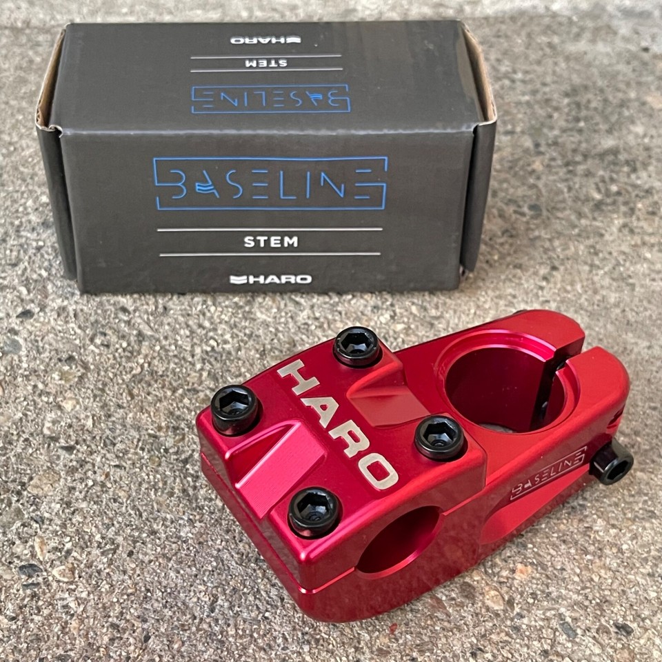HARO BASELINE STEM 1 1/8 THREADLESS BMX BIKE BICYCLE STEMS CULT FIT WTP ...