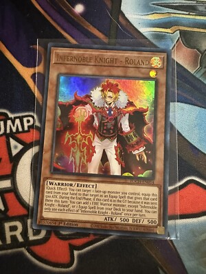 Yugioh! Infernoble Knight - Roland TOCH-EN014 Ultra Rare 1st Edition NM ...
