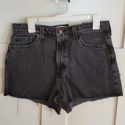 Universal Thread Highest Rise Denim Shortie Shorts Womens Size 10 Raw ...