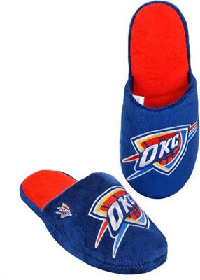 Oklahoma City Thunder NBA Big Logo Slide Slipper Men's Slippers | eBay