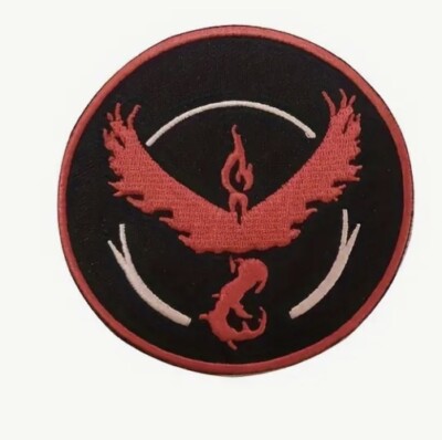 Pokemon Go Game Team Valor Logo Embroidered Patch -new | eBay