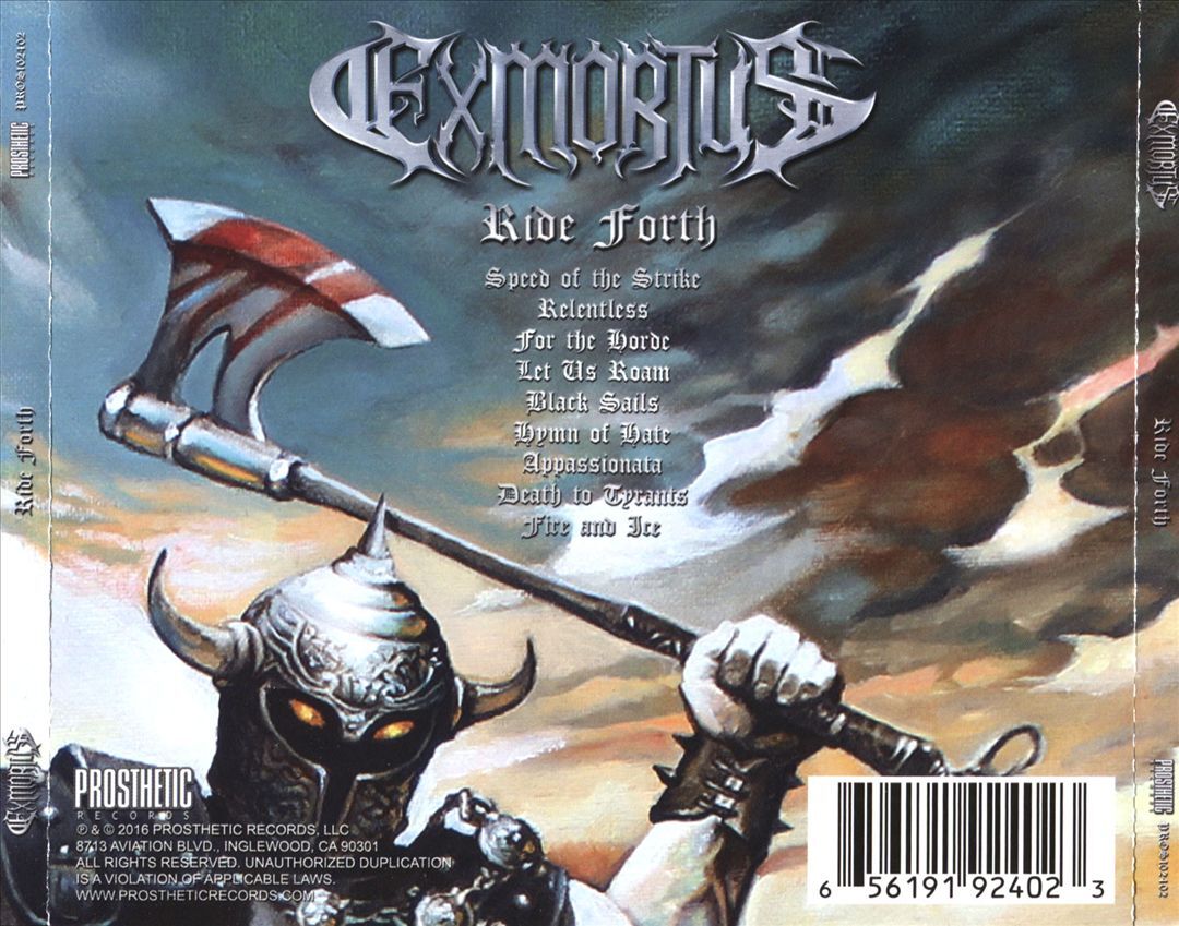 Ride Forth by Exmortus (CD, 2016) for sale online | eBay