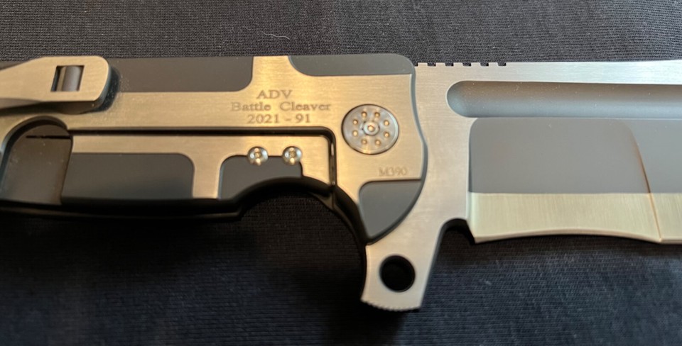 Andre de Villiers Battle Cleaver | eBay