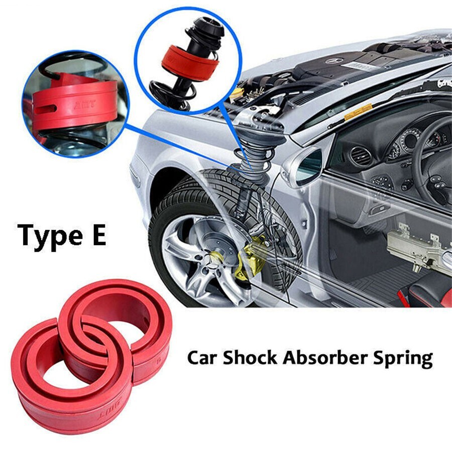 2Pcs Car Interior Shock Absorber Coil Spring Buffer Buffer Power ...