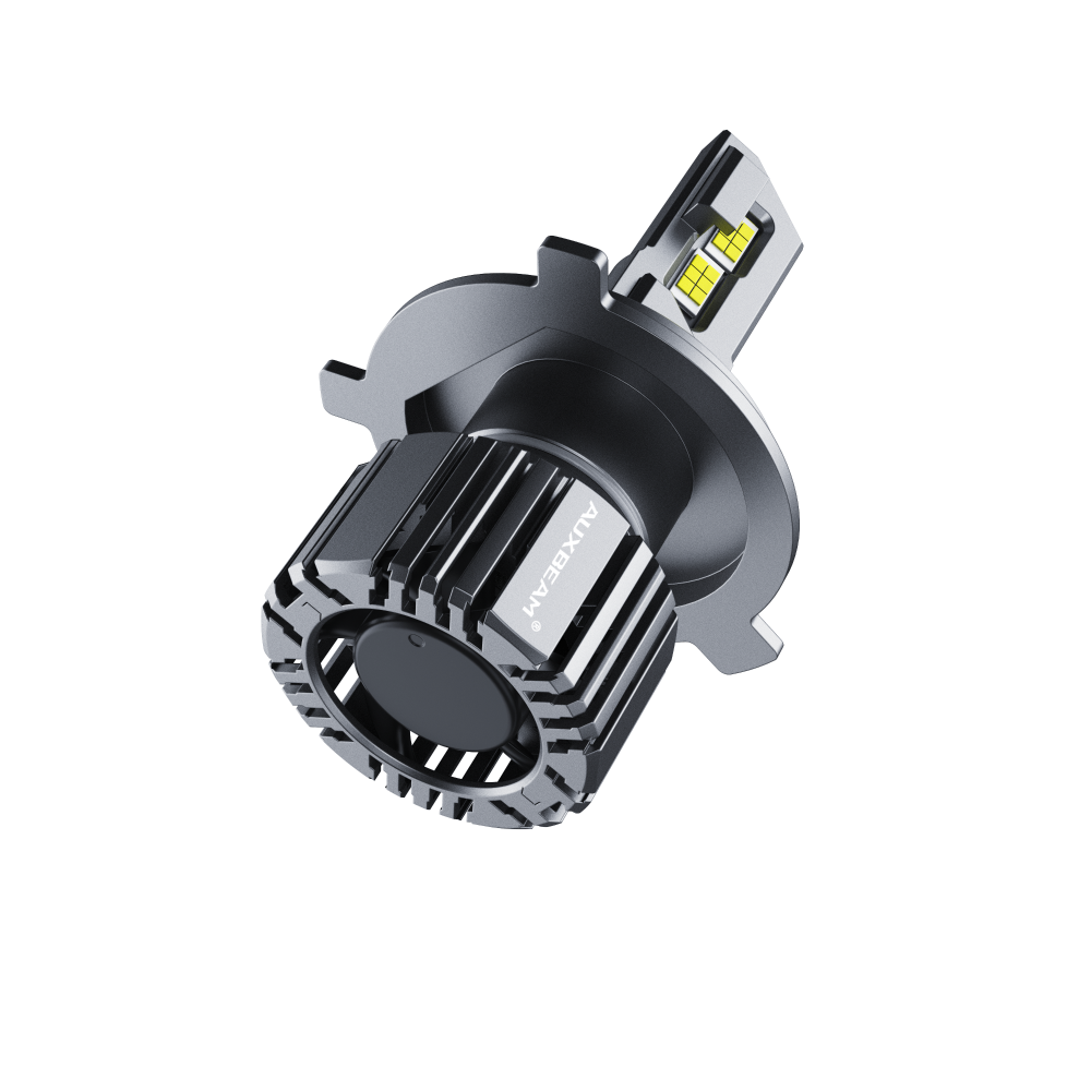 AUXBEAM H4 9003 HB2 LED Headlight Bulbs High Low Dual Beam Kit 90W ...