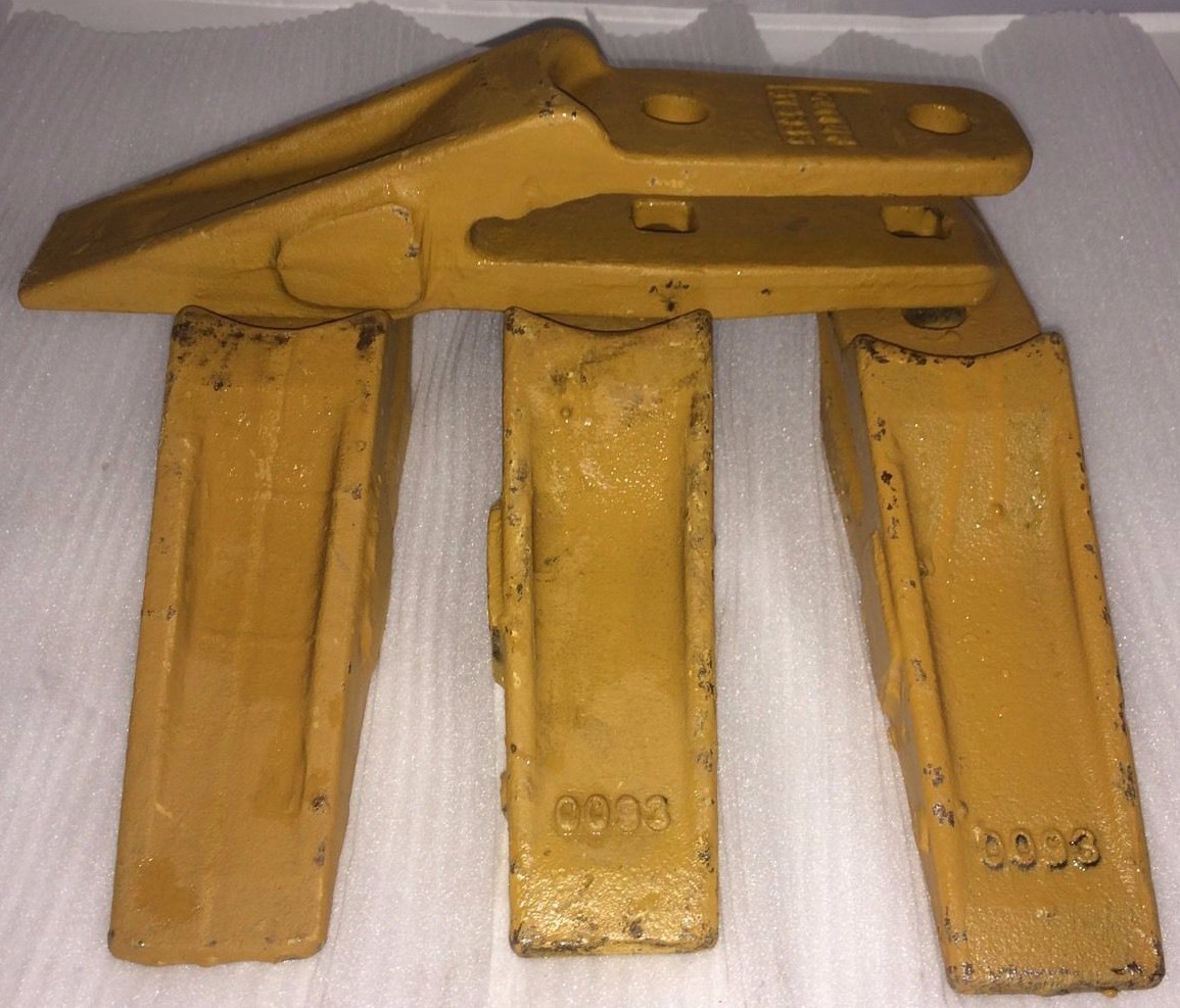 KIT OF 4 UNI-TOOTH BOLT-ON for Caterpillar 1358203 6Y6335 9W1879 FREE ...