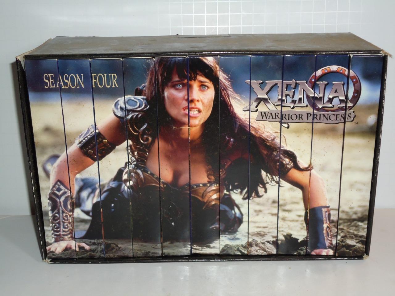 XENA WARRIOR PRINCESS SEASON FOUR 11 VHS TAPE COLLECTOR BOX SET 1999 | eBay Australia